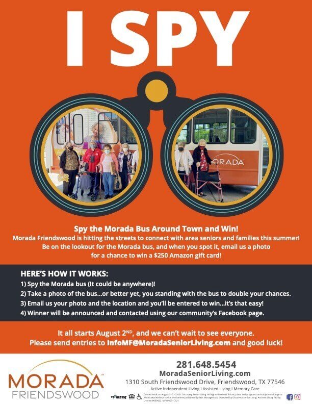 I Spy | Morada Friendswood – Morada Senior Living